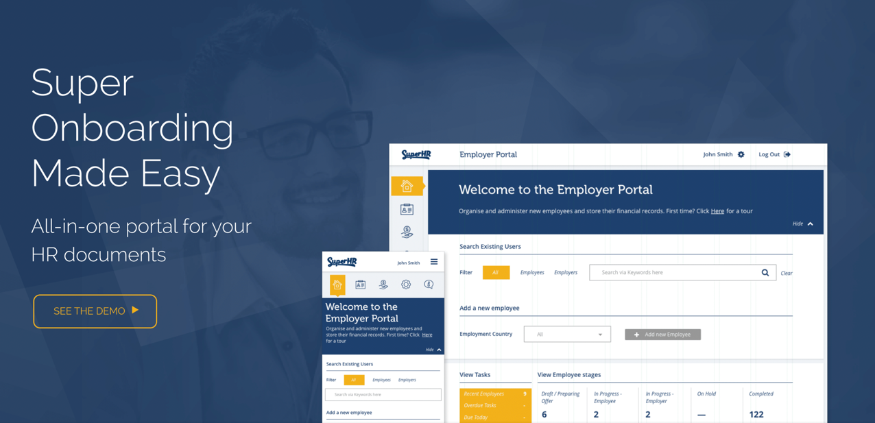 SuperHR - Employment Onboarding & HR Software